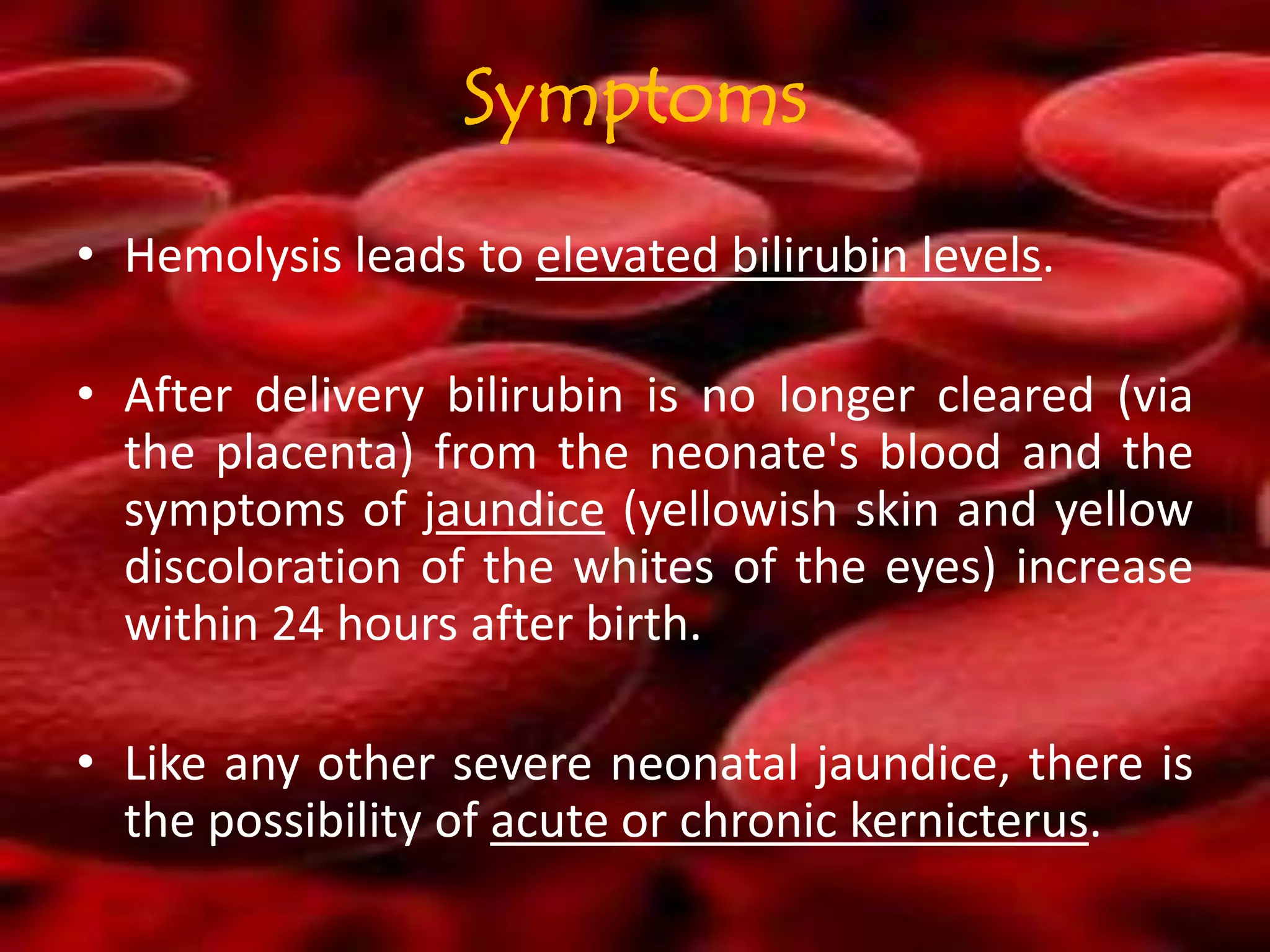 Hemolytic disease of the newborn | PPTX