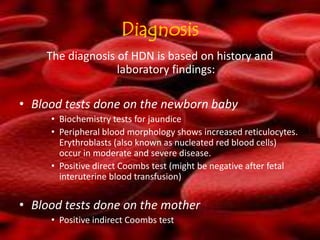 Hemolytic disease of the newborn | PPTX