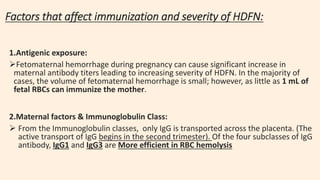 Hemolytic disease of the newborn and neonatal transfusion.pptx