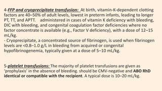 Hemolytic disease of the newborn and neonatal transfusion.pptx