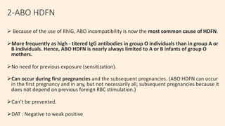 Hemolytic disease of the newborn and neonatal transfusion.pptx