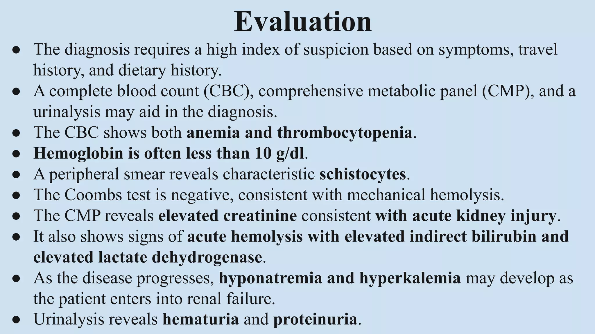 Hemolytic uremic syndrome | PPTX