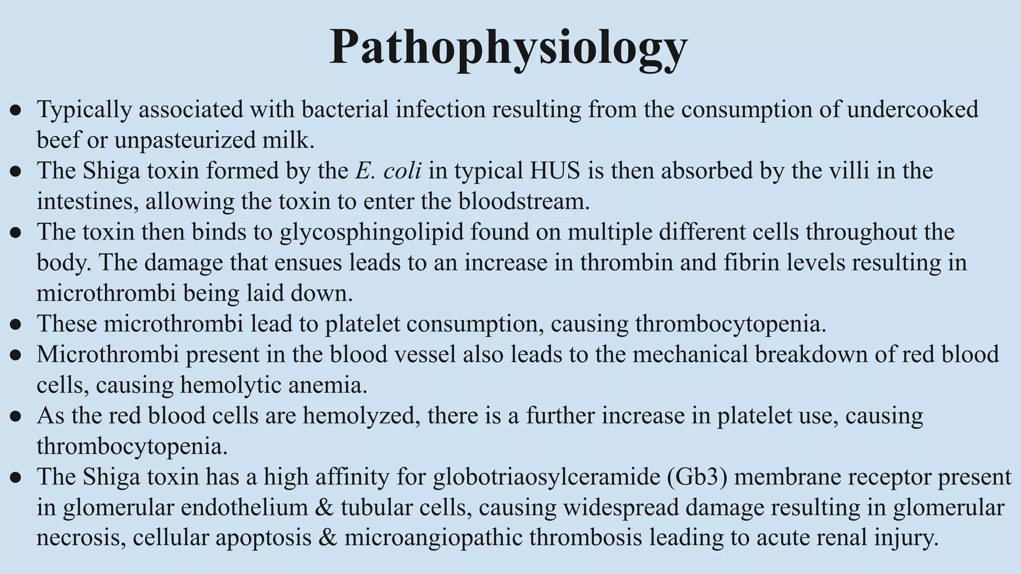 Hemolytic uremic syndrome | PPTX