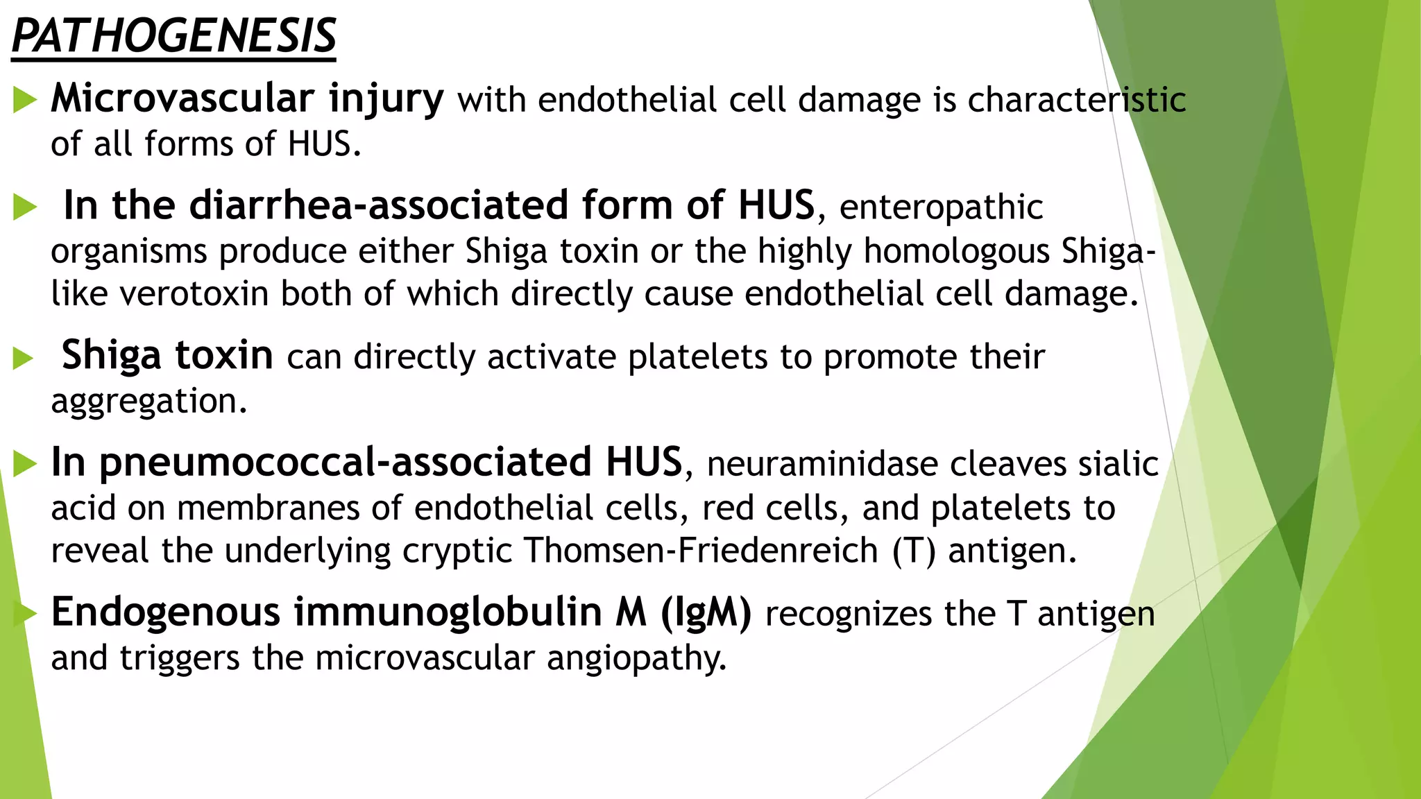 Hemolytic uremic syndrome | PPTX