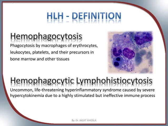 Hemophagocytic lymphohistiocytosis | PPTX | Blood Disorders | Diseases and Conditions