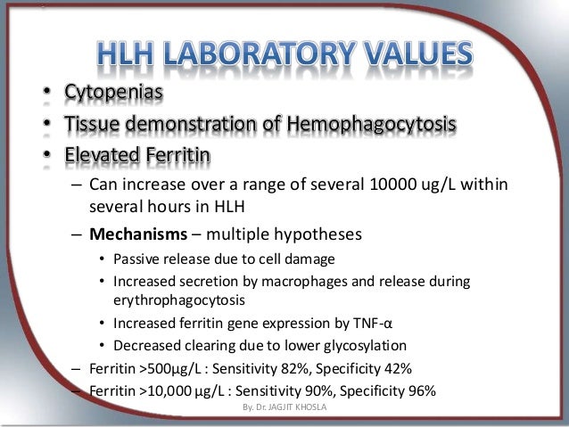 Hemophagocytic lymphohistiocytosis