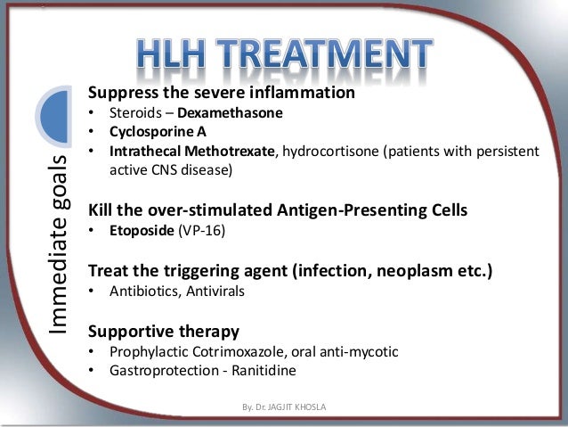 Hemophagocytic lymphohistiocytosis