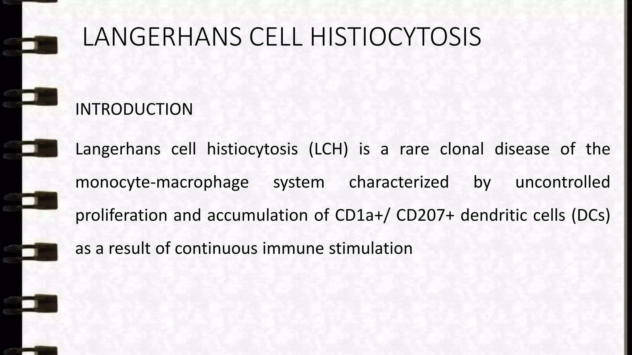Hemophagocytic lymphohistiocytosis (hlh), Langerhans cell histiocytosis ...