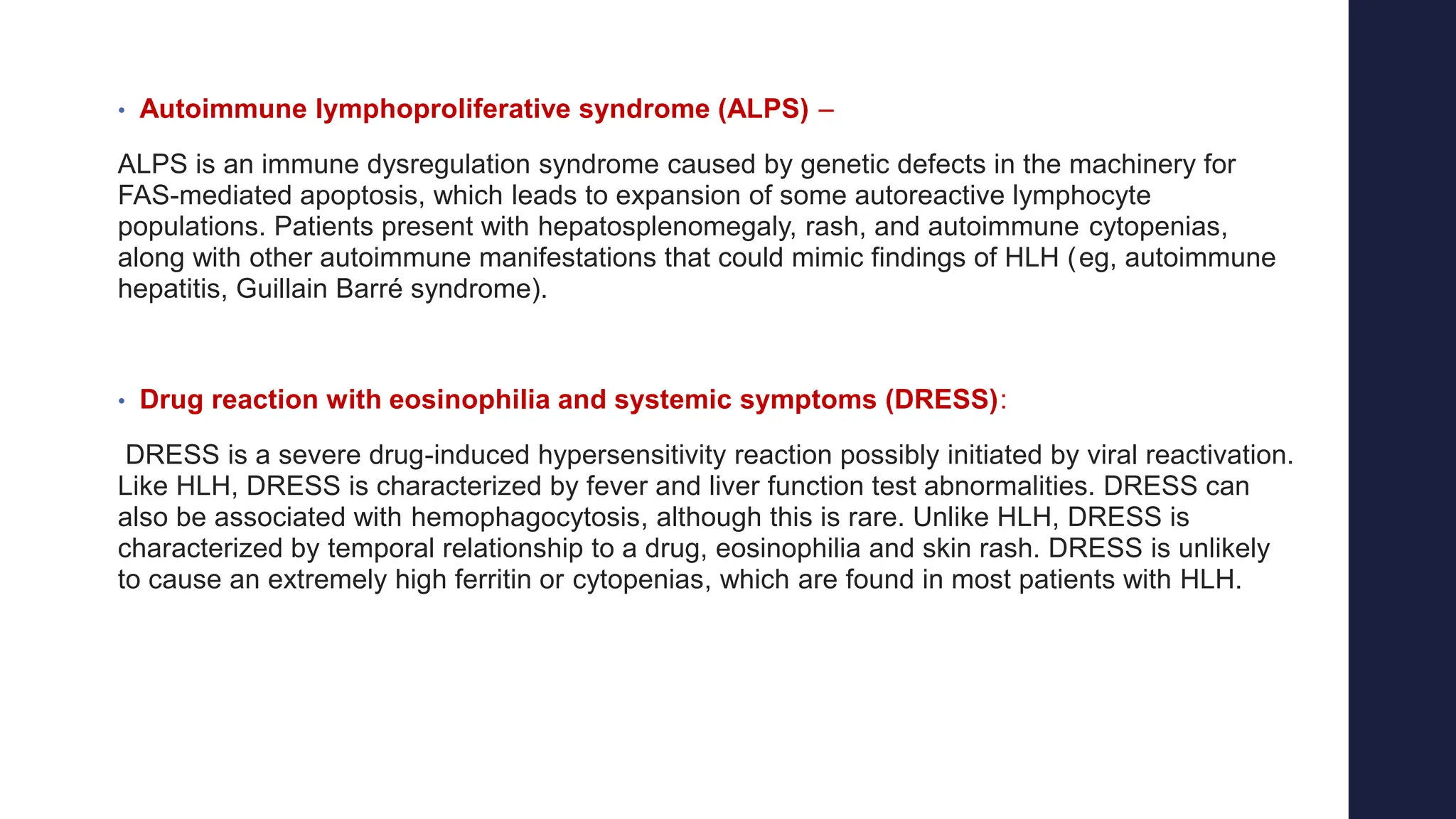 Hemophagocytic Lymphohistiocytosis (HLH) | PPTX