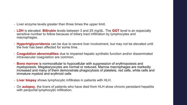 Hemophagocytic Lymphohistiocytosis (HLH) | PPTX