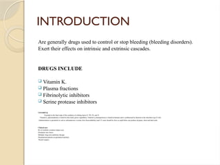 HEMO PHARM.pptx............................. | PPT | Free Download