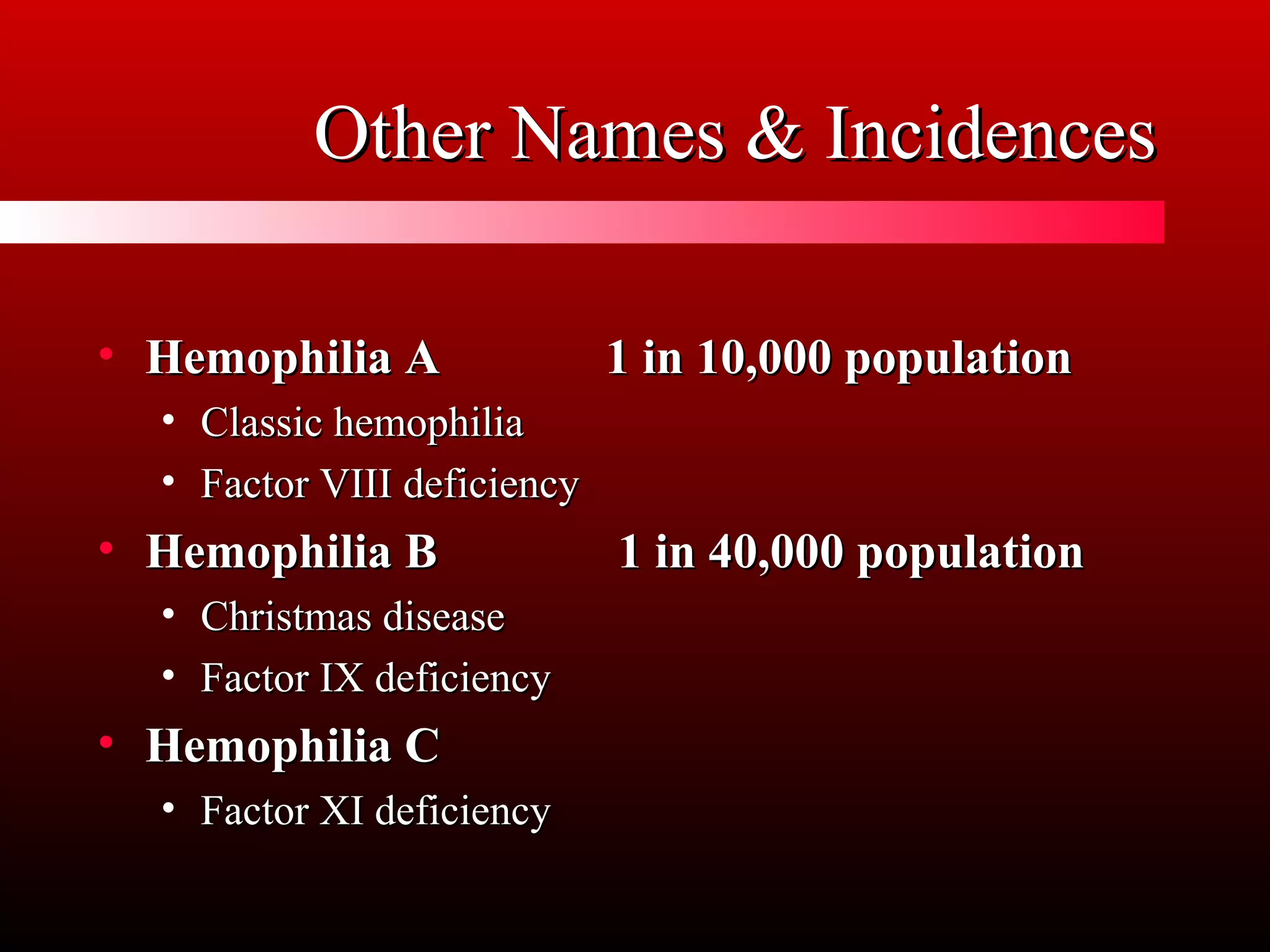 Hemophilia | PPT