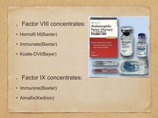 Paediatric Hemophilia | PPTX