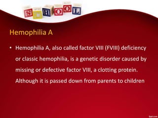 Hemophilia | PPTX
