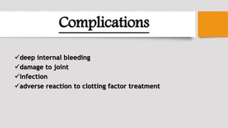 Hemophilia | PPTX