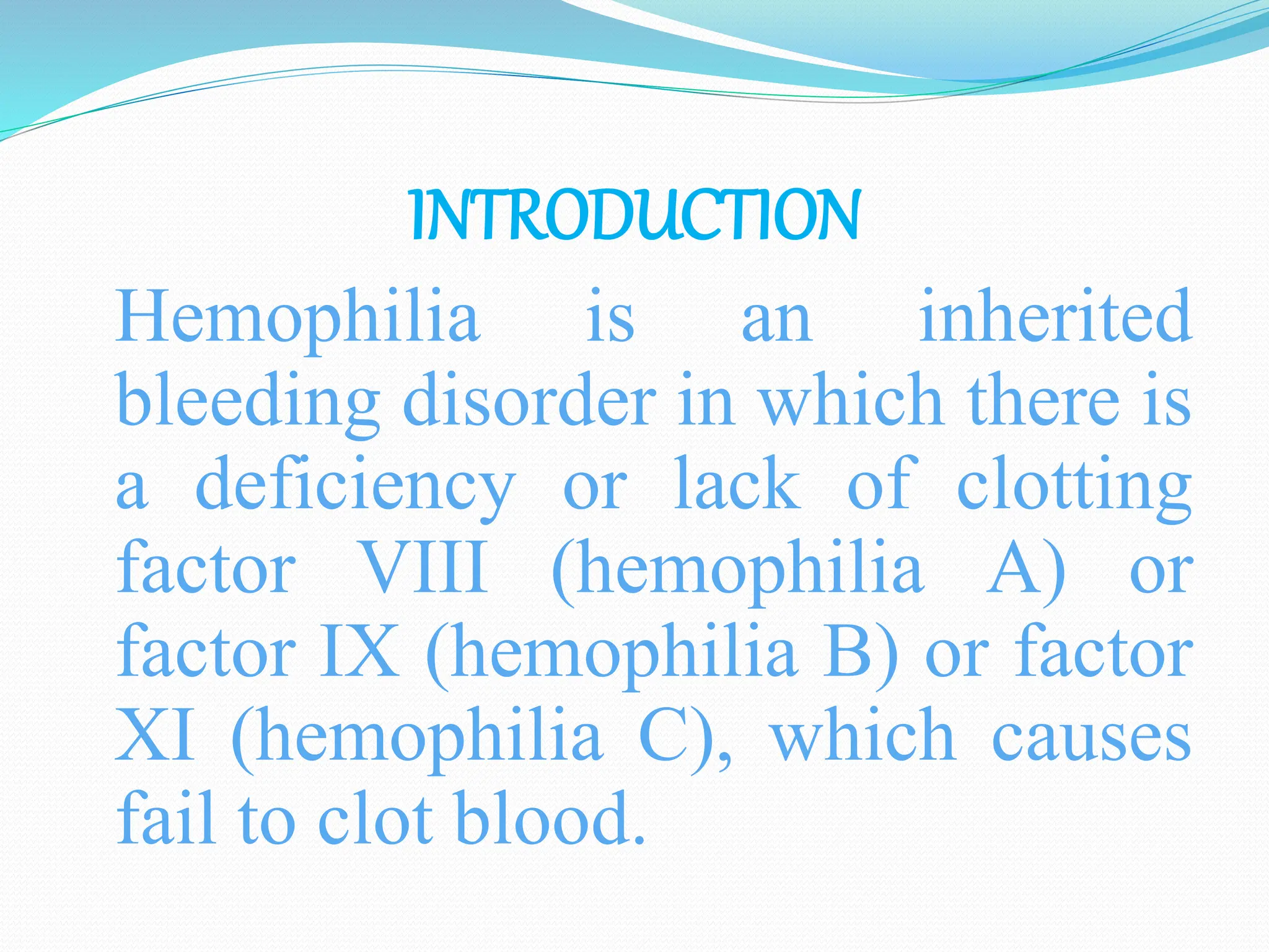 HEMOPHILIA B.PHARM 2ND SEM PATHOPHYSIOLOGY.pptx