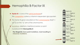 Hemophilia b | PPTX
