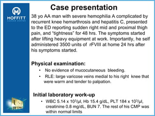 Hemophilia Case Study | PDF