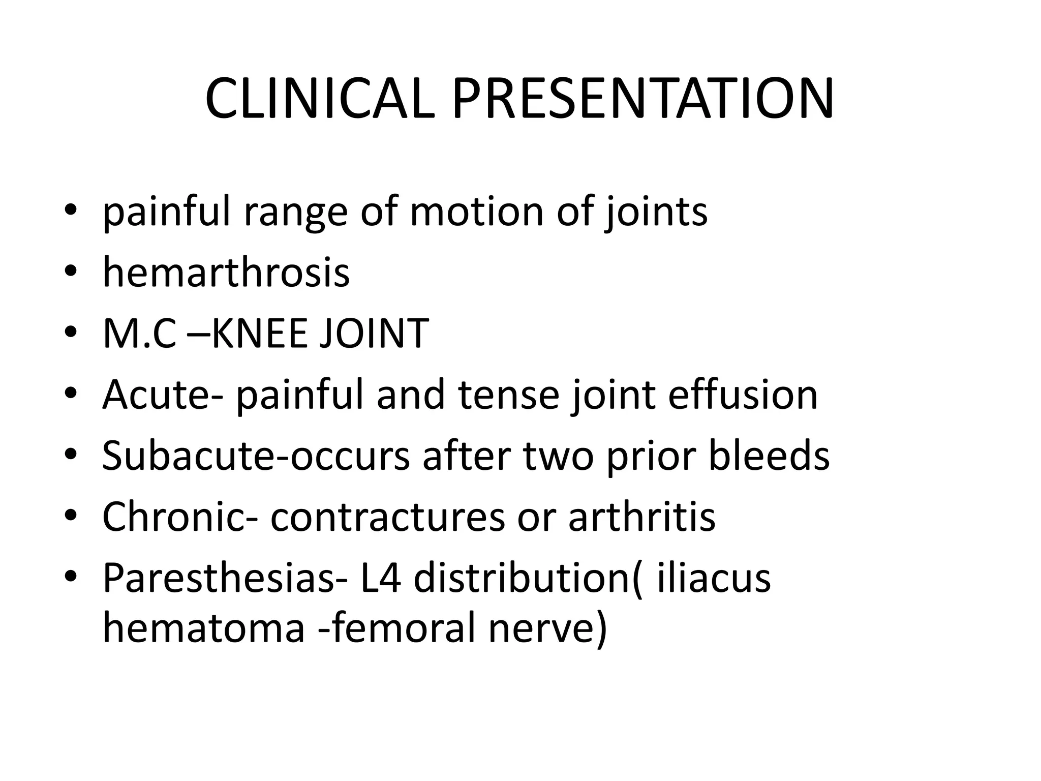 HEMOPHILIC ARTHROPATHY.pptx