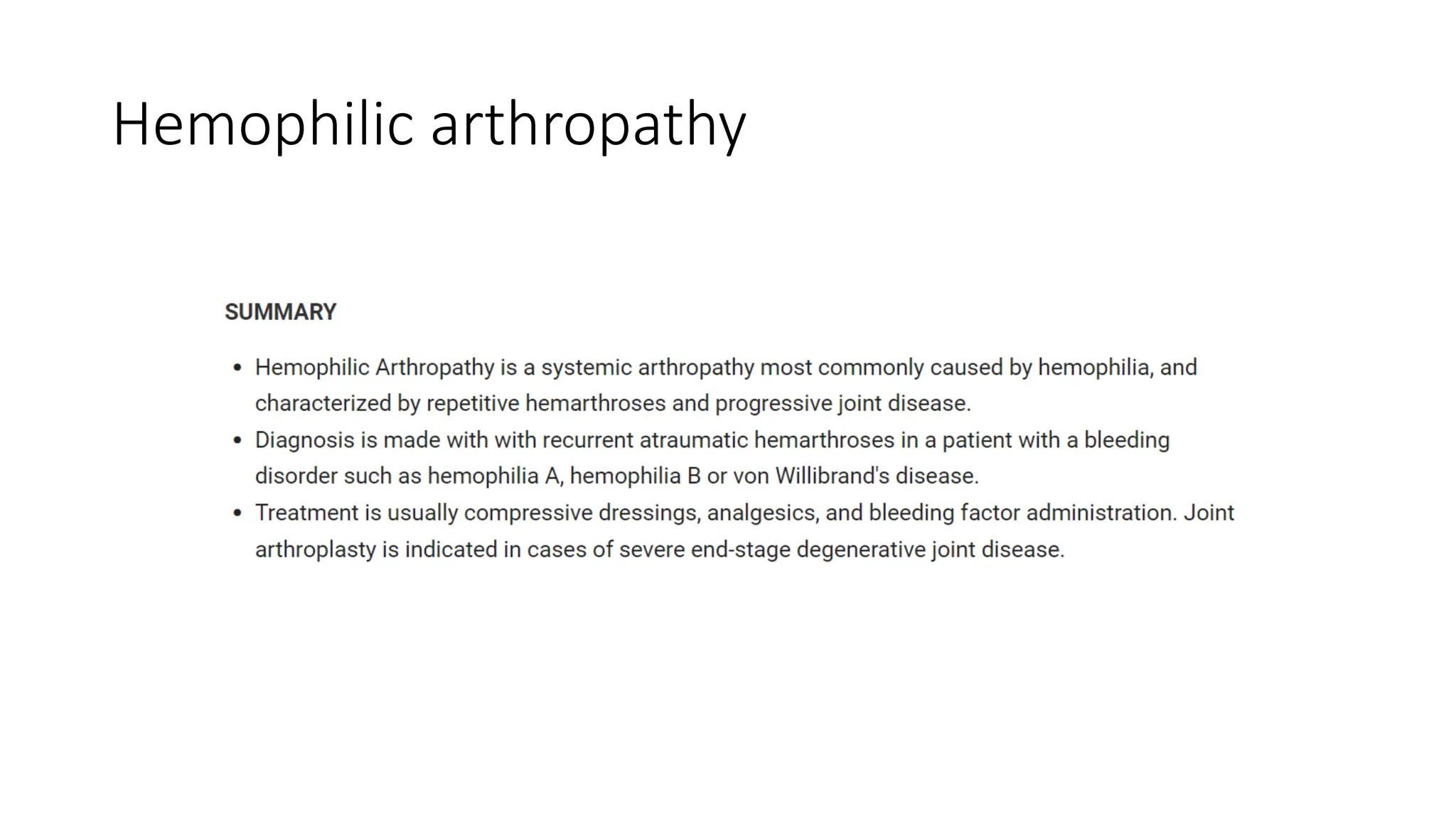 Hemophilic arthropathy pada anak anak.pptx