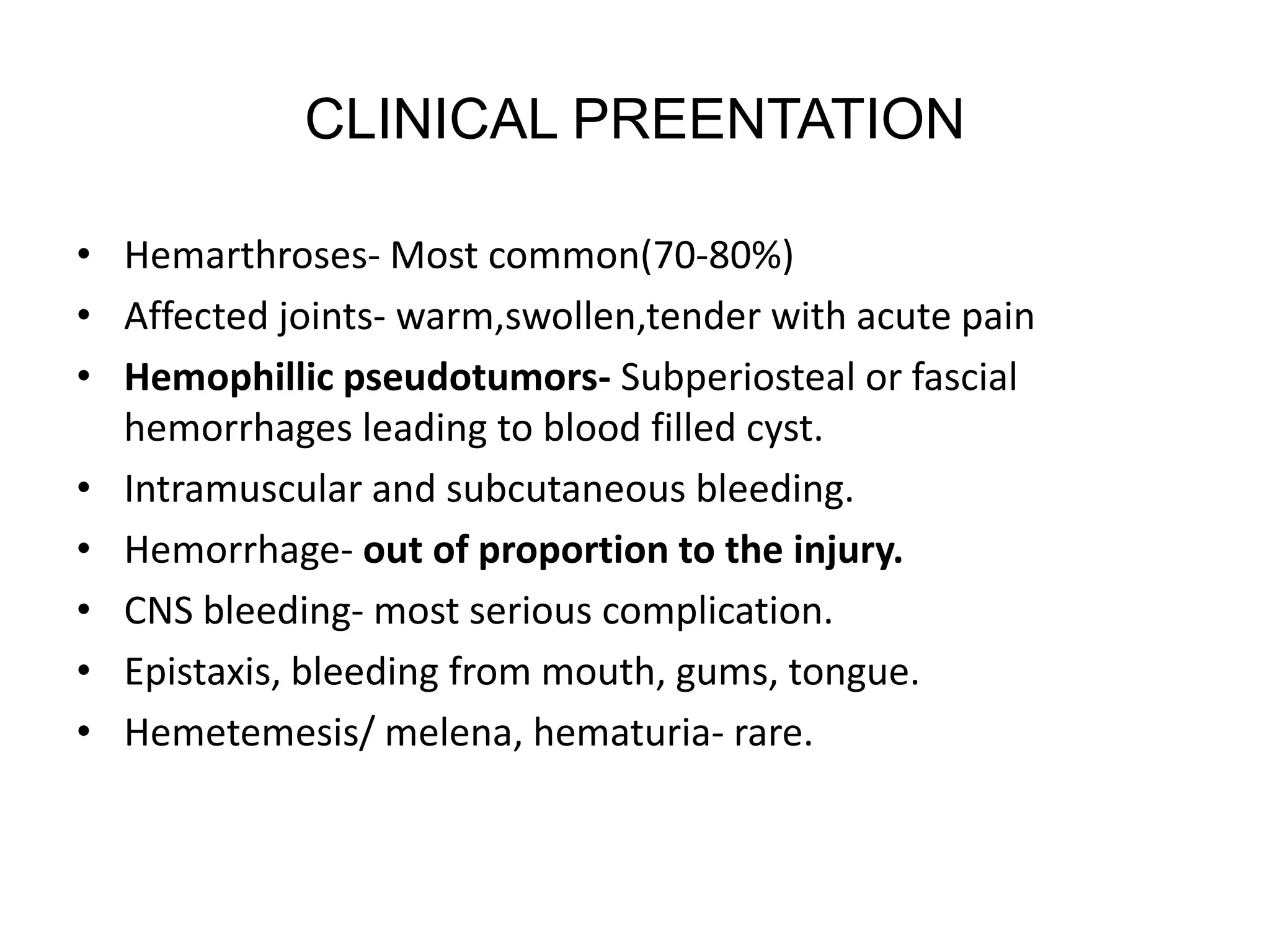 Hemophillia | PPTX