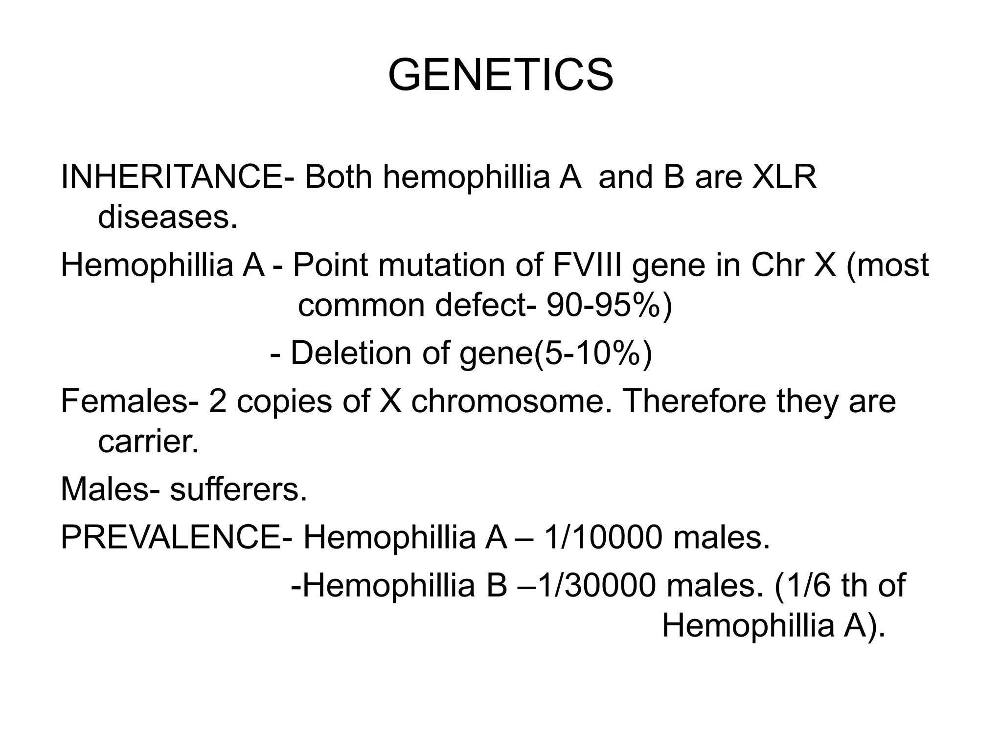 Hemophillia | PPTX