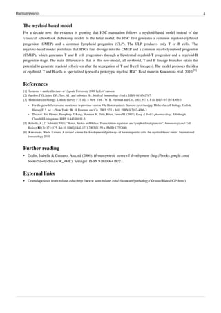 Hemopoisis | PDF