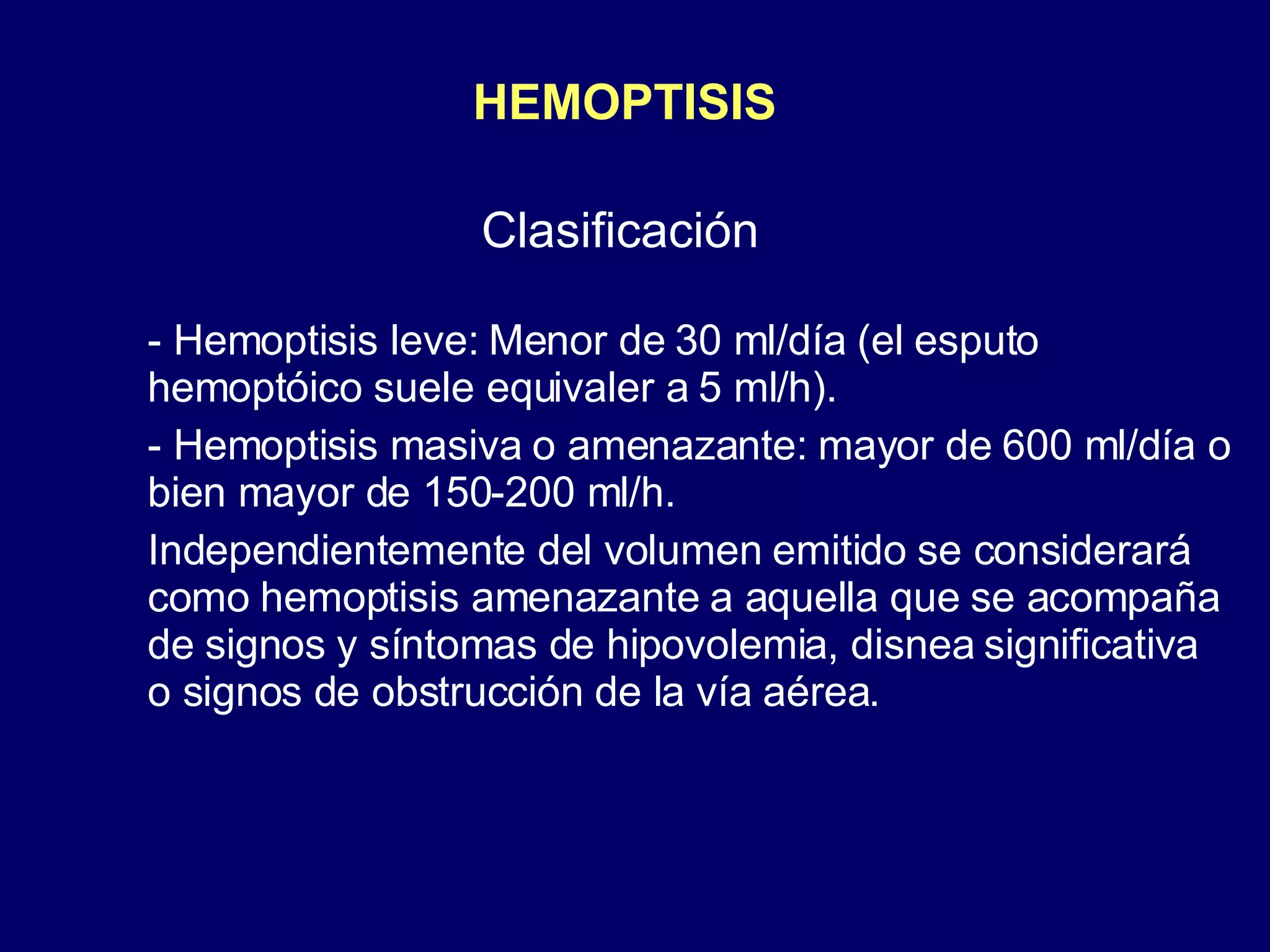 HEMOPTISIS | PPT