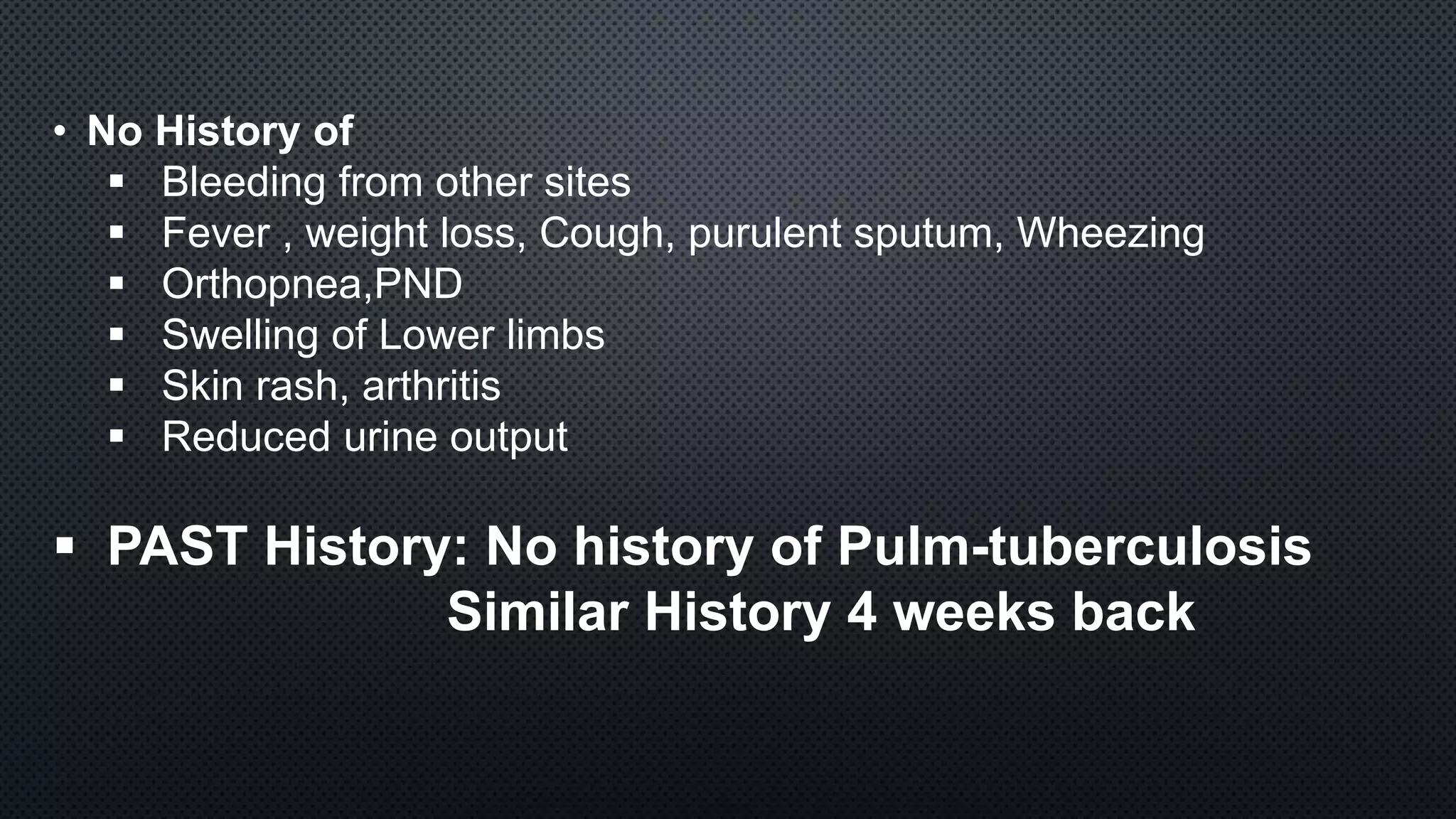 Hemoptysis and its management | PPTX