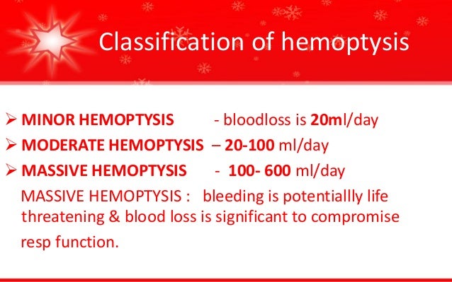 Hemoptysis jack