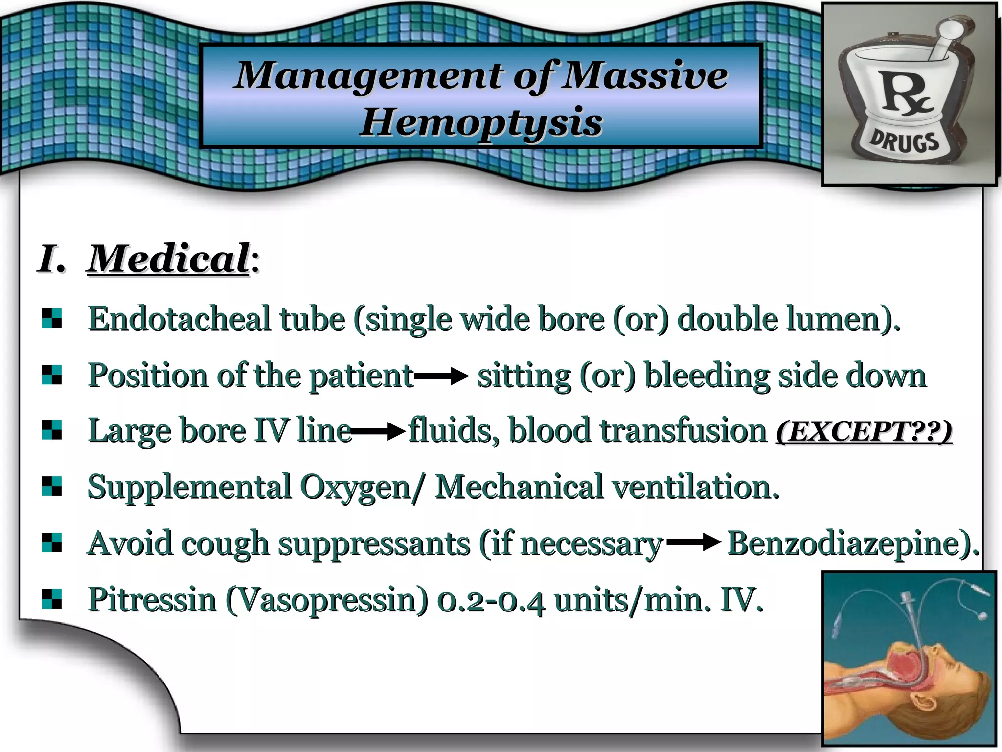 Hemoptysis | PPT