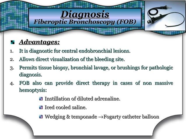 Hemoptysis | PPT | Blood Disorders | Diseases and Conditions