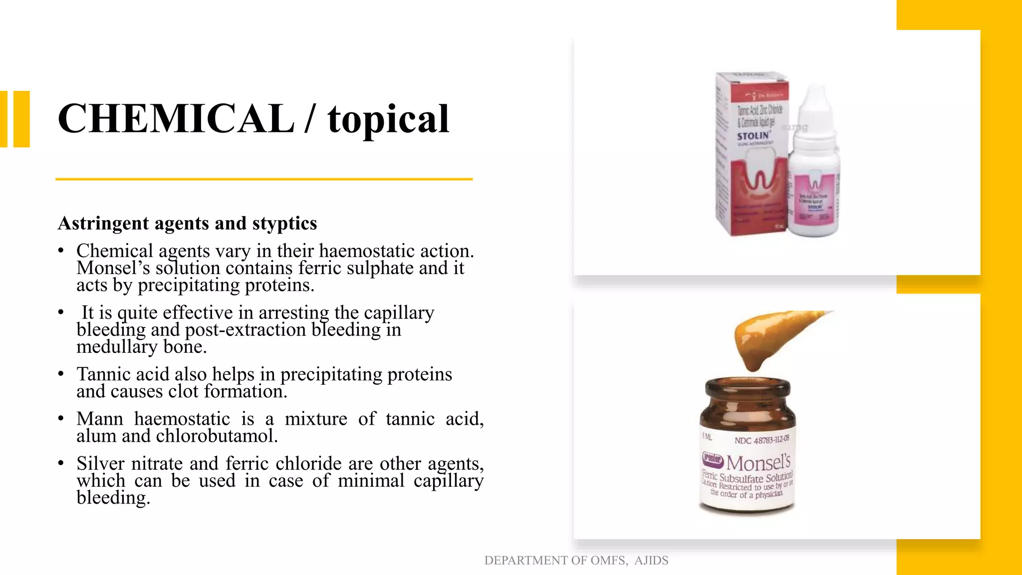 Hemorhage control final | PPTX