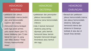 Hemoroid | PPTX