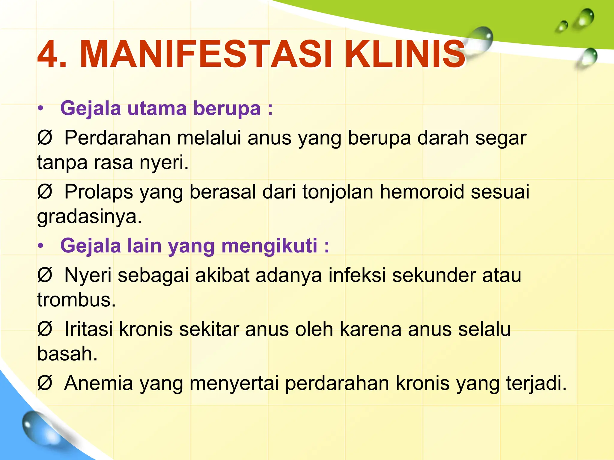 HEMOROID interna dan eksterna pada pasien rumah sakit.pptx