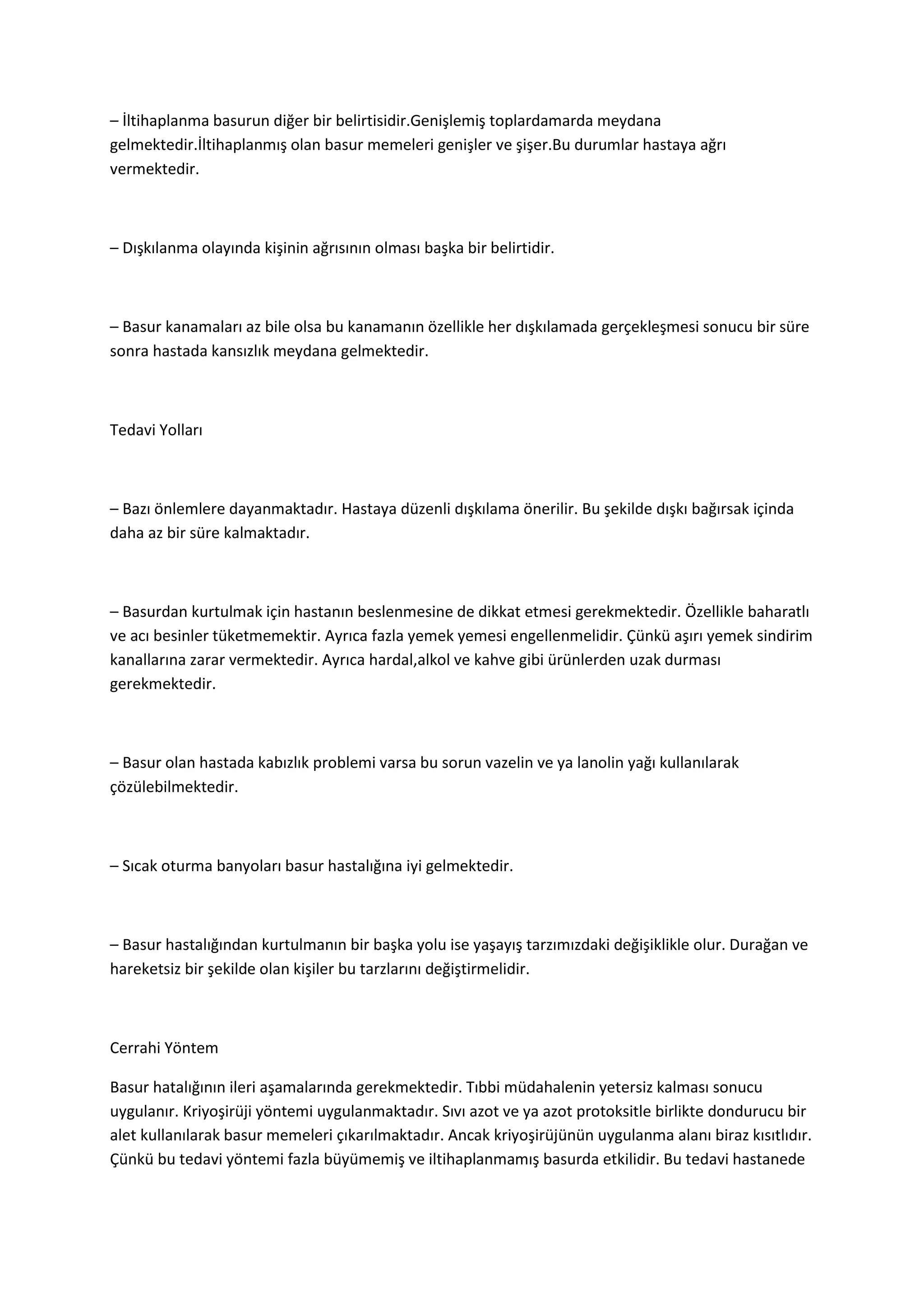 Hemoroid belirtileri | PDF