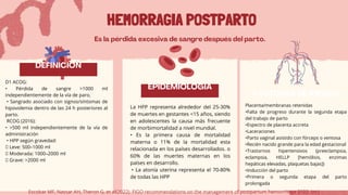 HEMORRAGÍA OBSTETRICA y manejo de codigo rojo.pptx