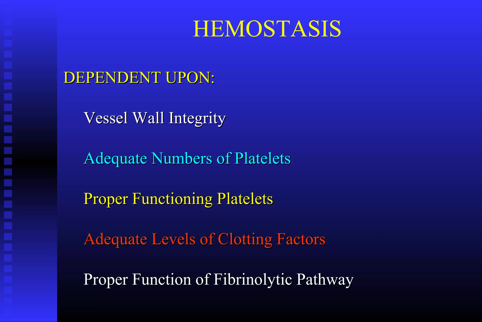 Hemorrage in oral surgery | PPT