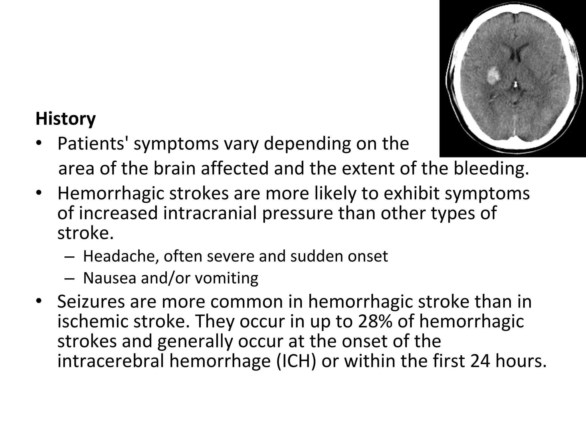Hemorragia cerebral. | PPT