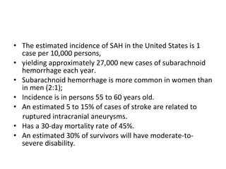 Hemorragia cerebral. | PPT