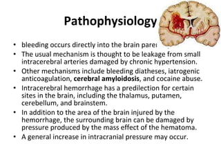 Hemorragia cerebral. | PPT