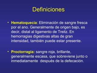 Hemorragia digestiva | PPT