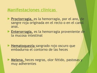 HEMORRAGIADIGESTIVA, medico quirurgico ppt | PPT