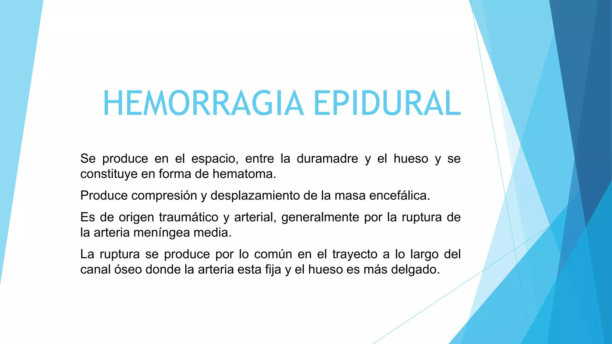 Hemorragia Epidural Ppt