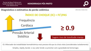 Hemorragia pós-parto | PPSX