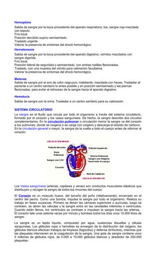 Hemorragias | DOC