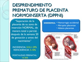 Hemorragias del tercer trimestre | PPT