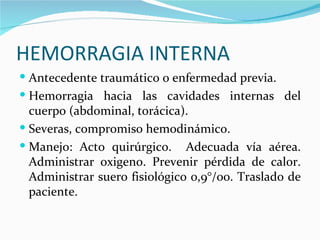 Hemorragias+exposicion (1) | PPT