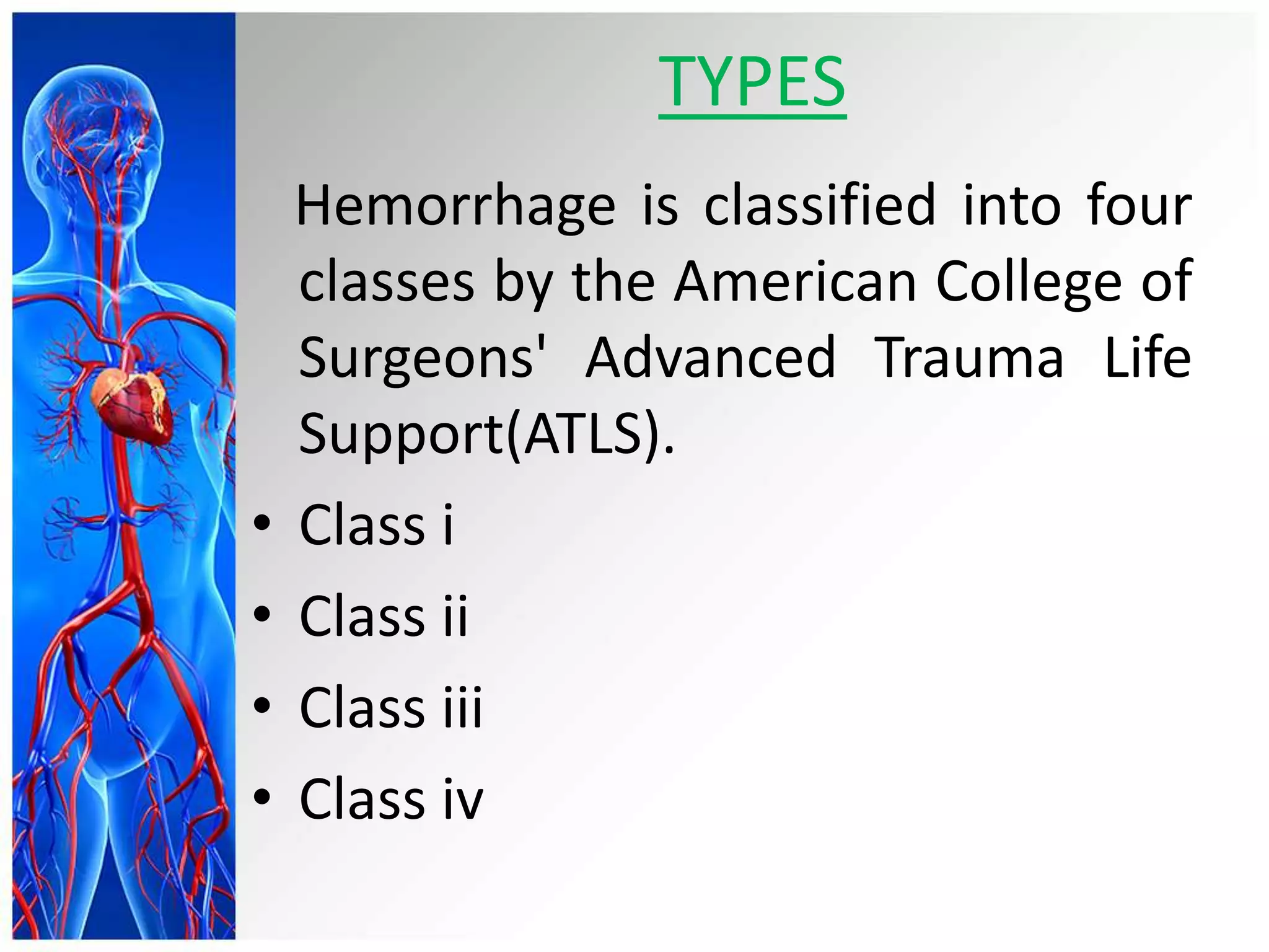 Hemorrhage in children | PPTX