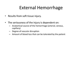 Hemorrhage | PPTX
